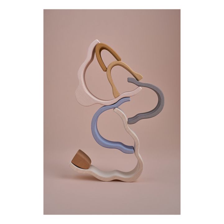 Raduga Grez - Wooden waterfall blocks - 6 pieces | Smallable