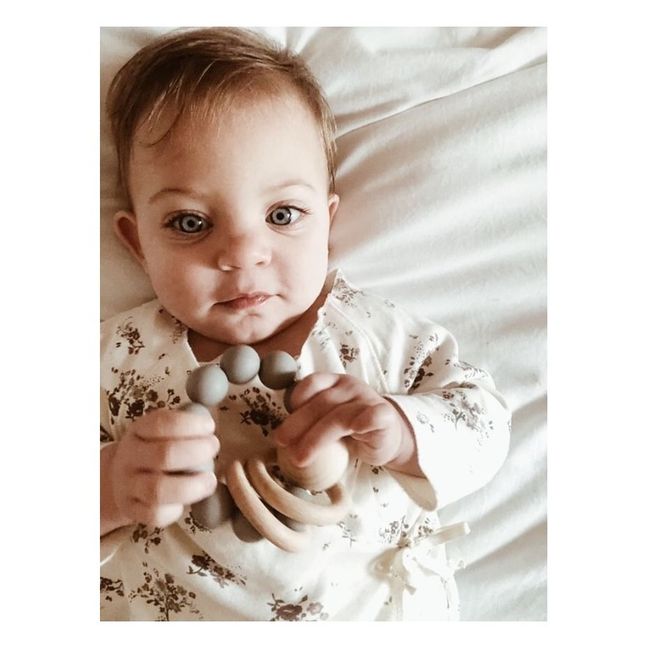 Natural Rubber Lion Teething Ring Konges Slojd Design Baby