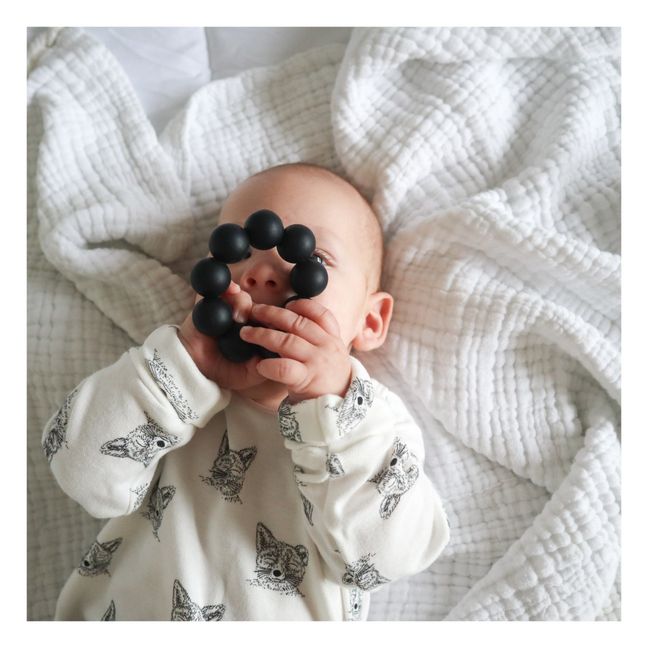 Natural Rubber Lion Teething Ring Konges Slojd Design Baby