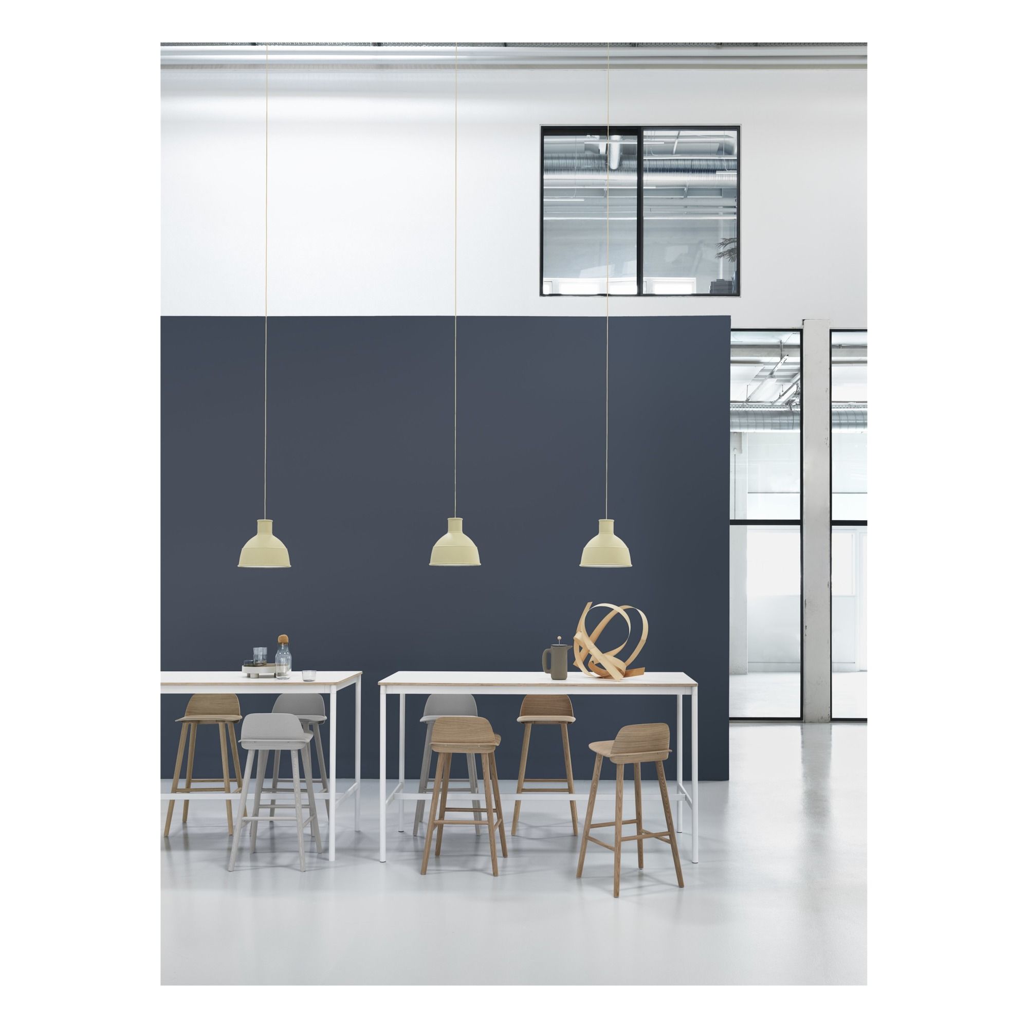 Tabouret de bar Nerd 65 cm Chêne Muuto Design Adulte