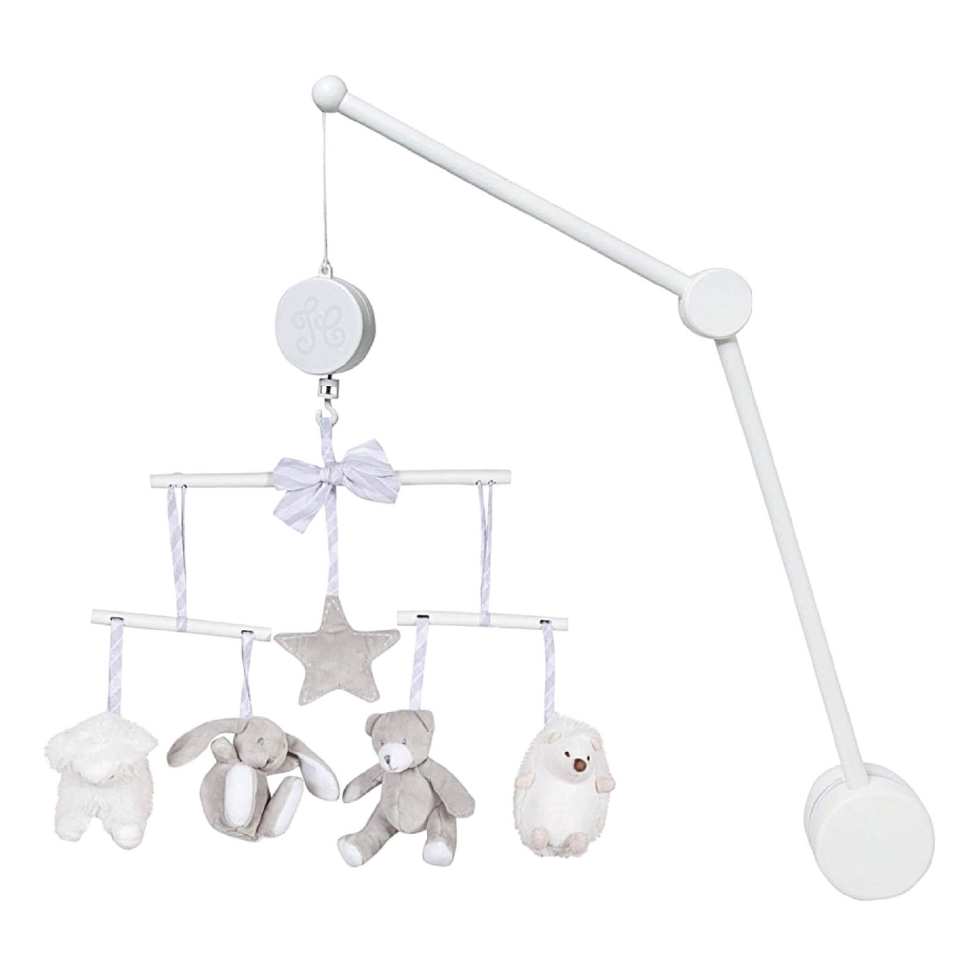 Musical Mobile Light grey Tartine et Chocolat Design Baby - Smallable