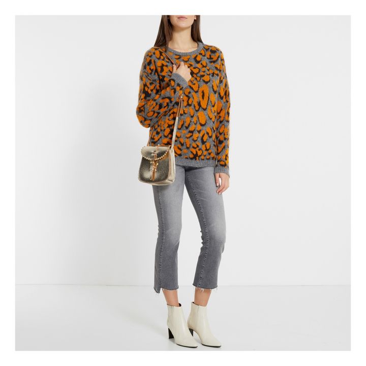 herbert frère soeur - Sab Rock Shiny Bag - Gold | Smallable