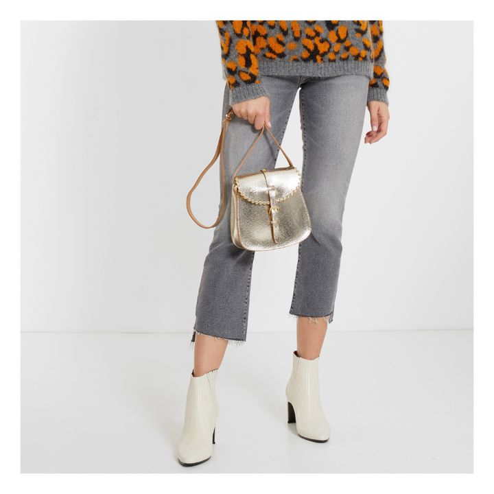 herbert frère soeur - Sab Rock Shiny Bag - Gold | Smallable