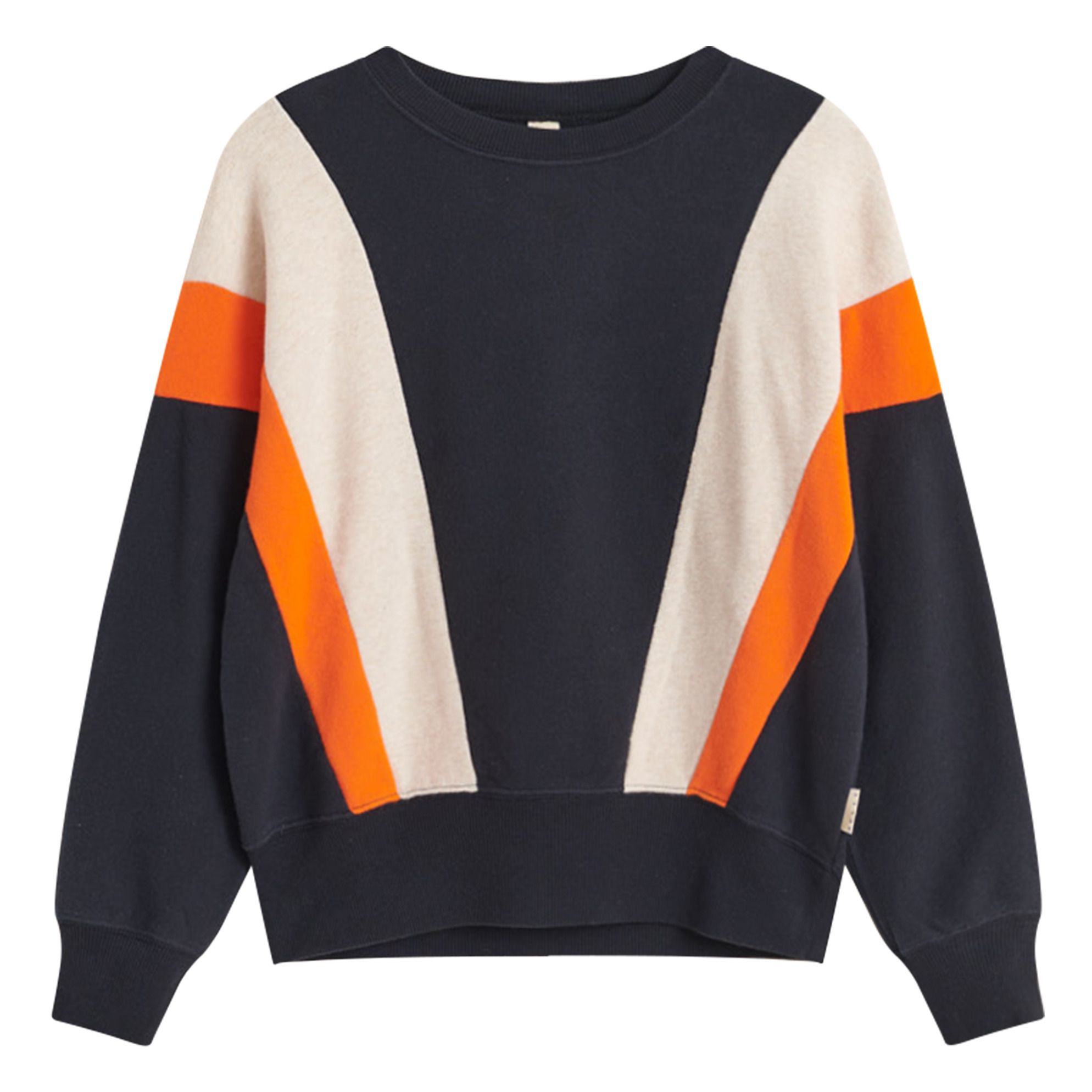 Sweat Tricolore Vanka Noir Bellerose Mode Adolescent , Enfant