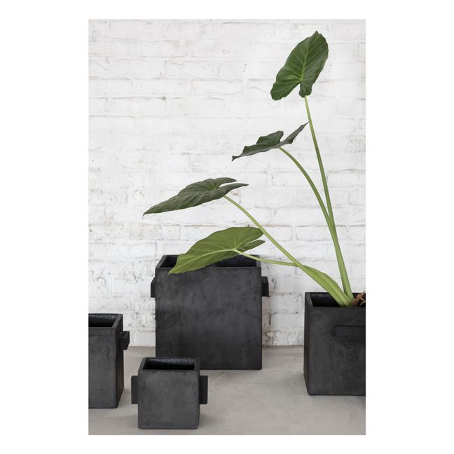 Hay - Cache-pot et soucoupe - Gris clair | Smallable