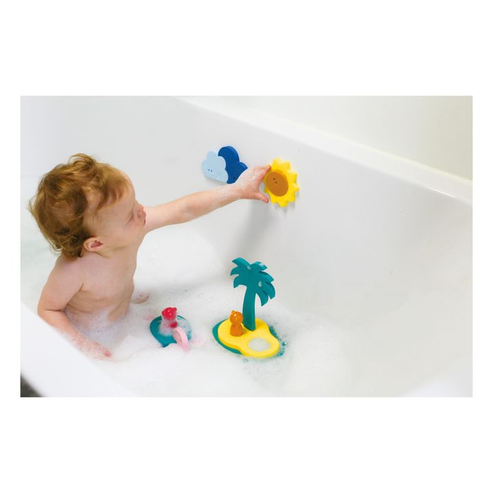Quut - 3D Bath Puzzle Treasure Island Puzzle - 12 pieces | Smallable