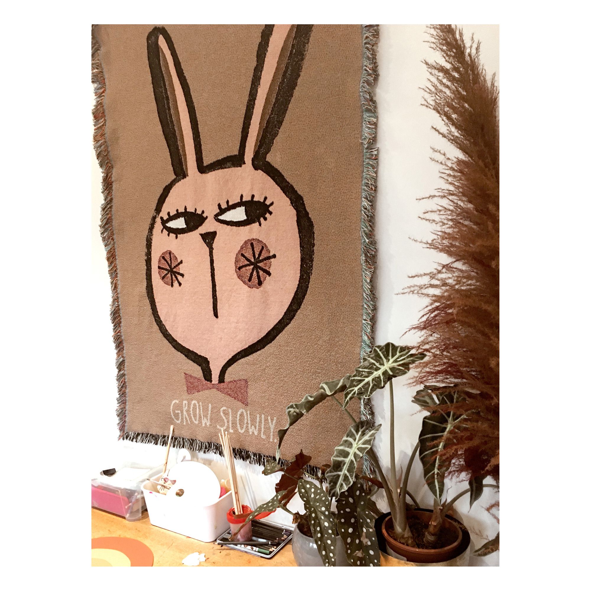 Rabbit Tapestry Studio Loco Design Children - Smallable
