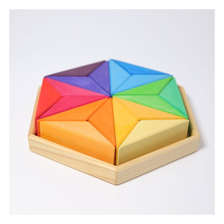 Grimm's - Wooden Star Puzzle | Smallable