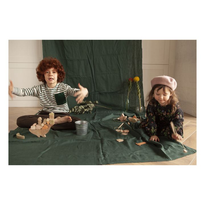 Wooden Whale Balance Game Green Babai Toys Toys and Hobbies Children