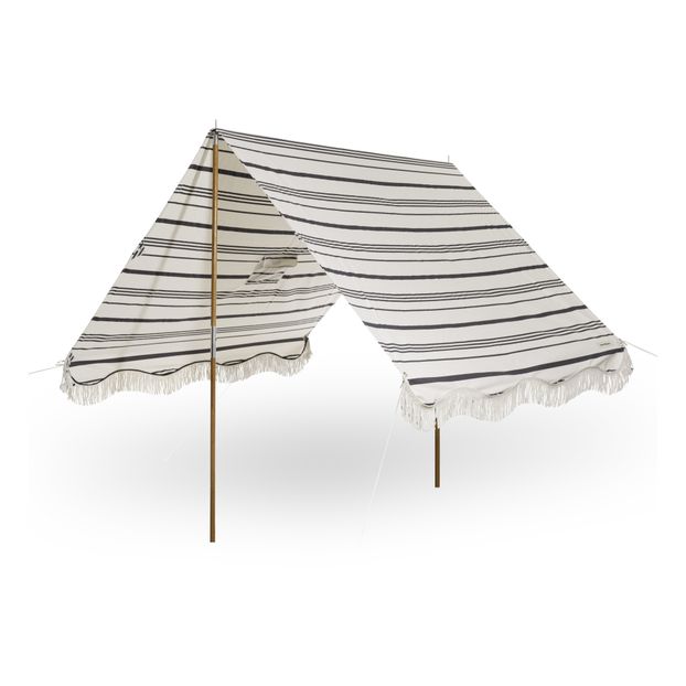 Premium Fringe Beach Tent Black Business & Pleasure Co. Design Adult