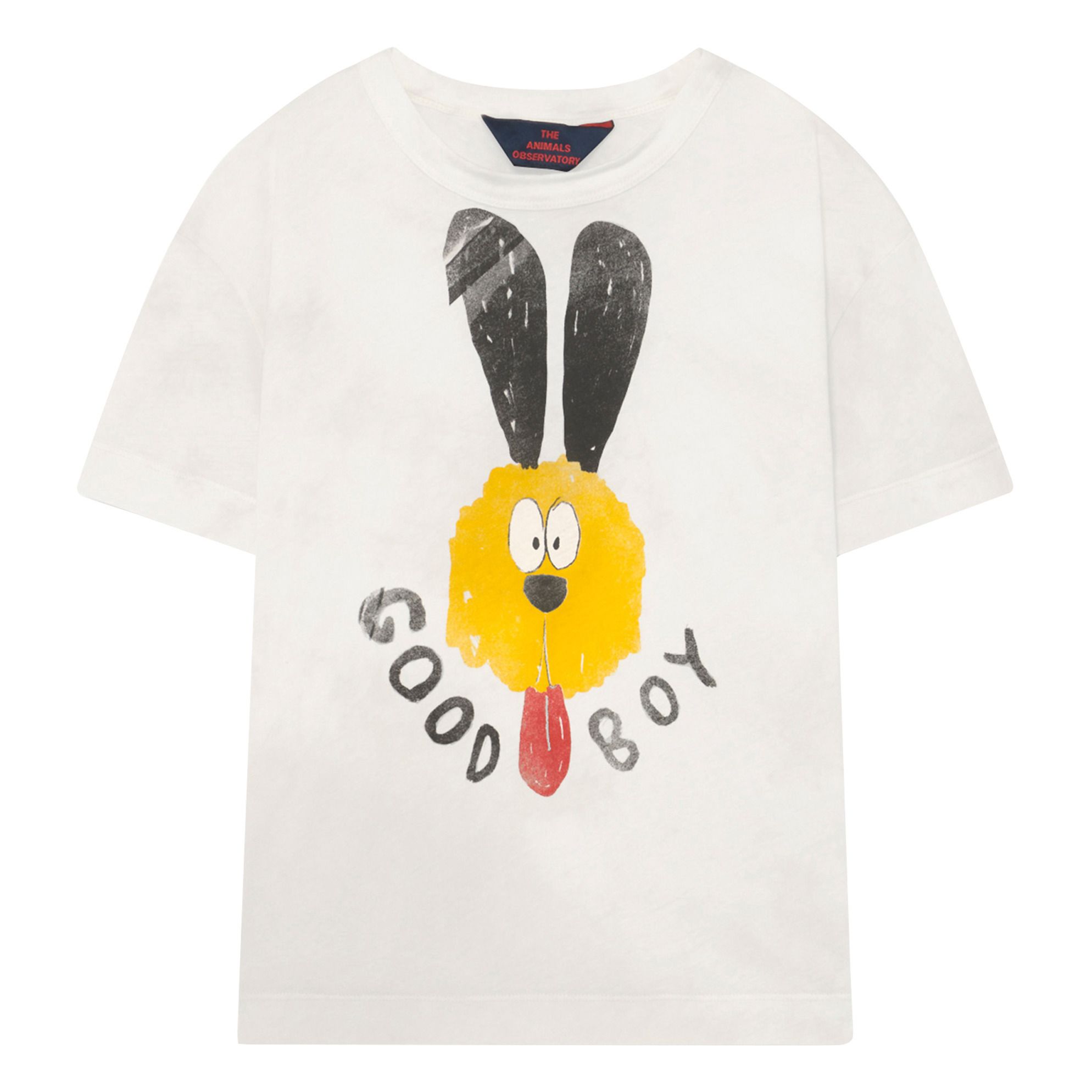 The Animals Observatory - Good Boy Rooster T-shirt - White | Smallable
