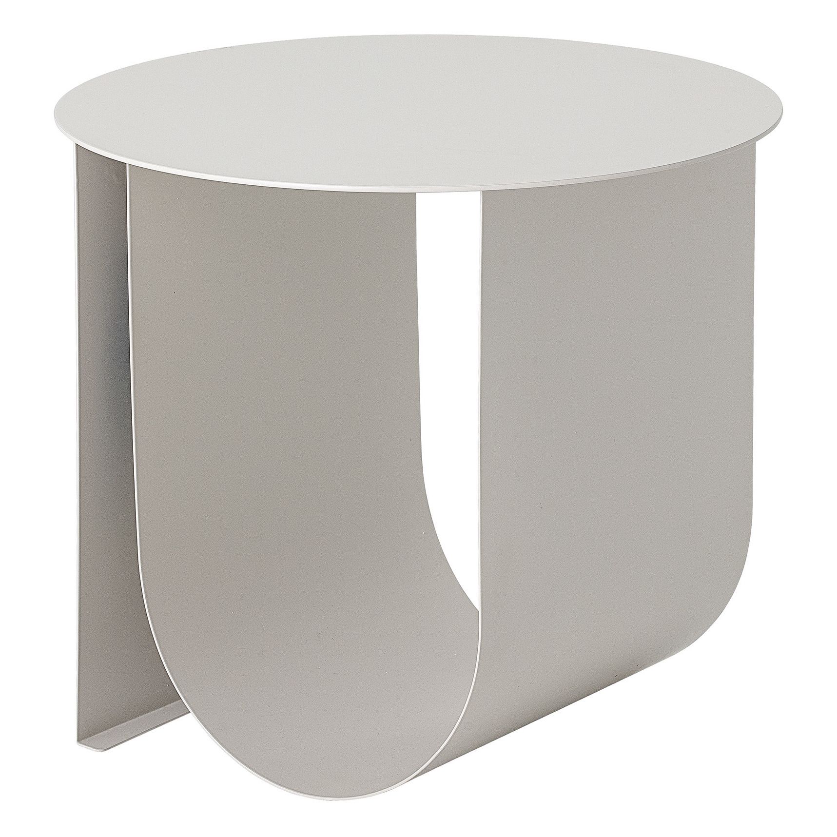 Cher Metal Side Table Pearl grey Bloomingville Design Adult