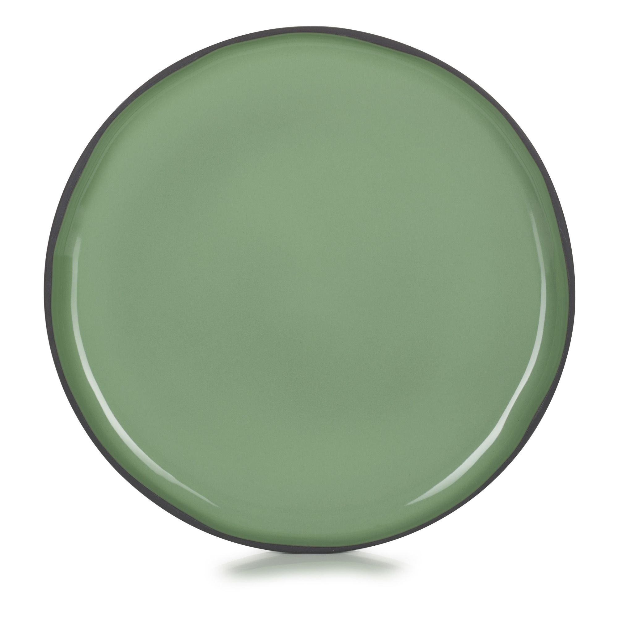 Revol - Caractère Porcelain Plates 26 cm - Set of 4 - Mint Green ...