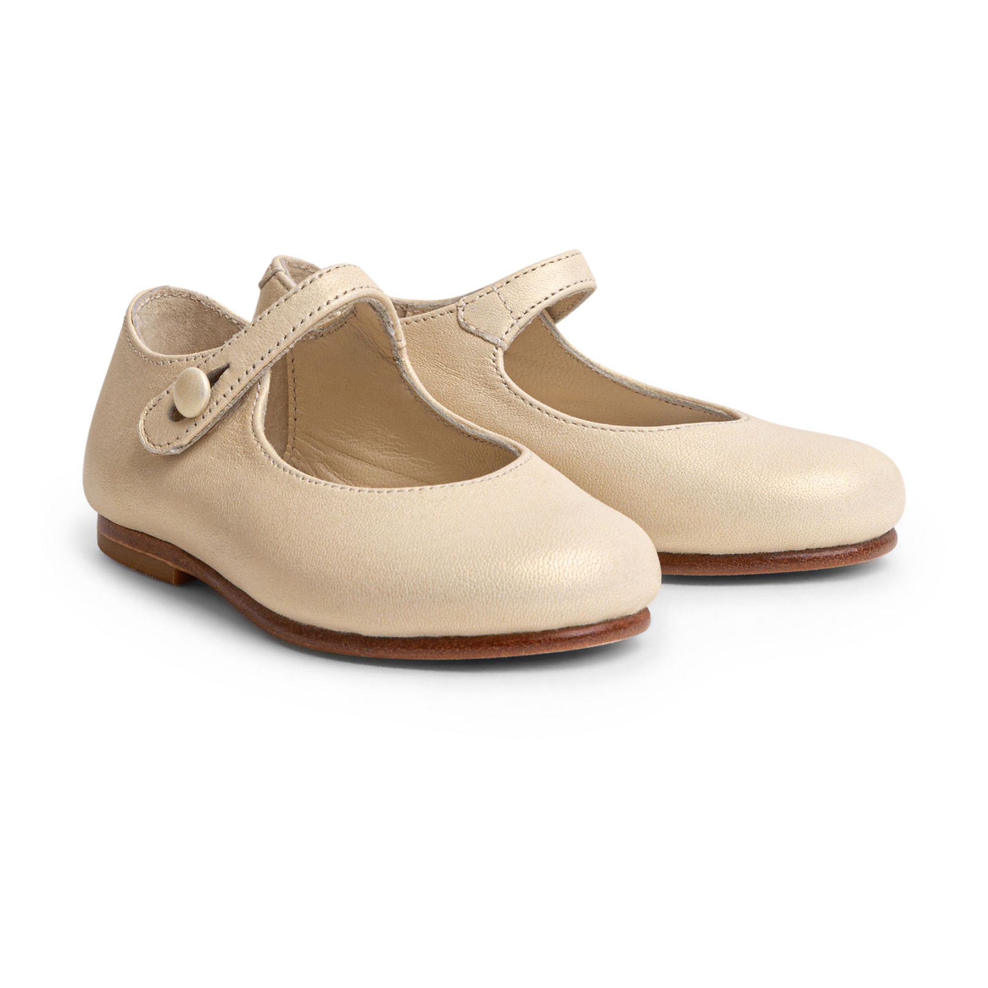 Baby Ella Shoes Gold Bonpoint Shoes Children