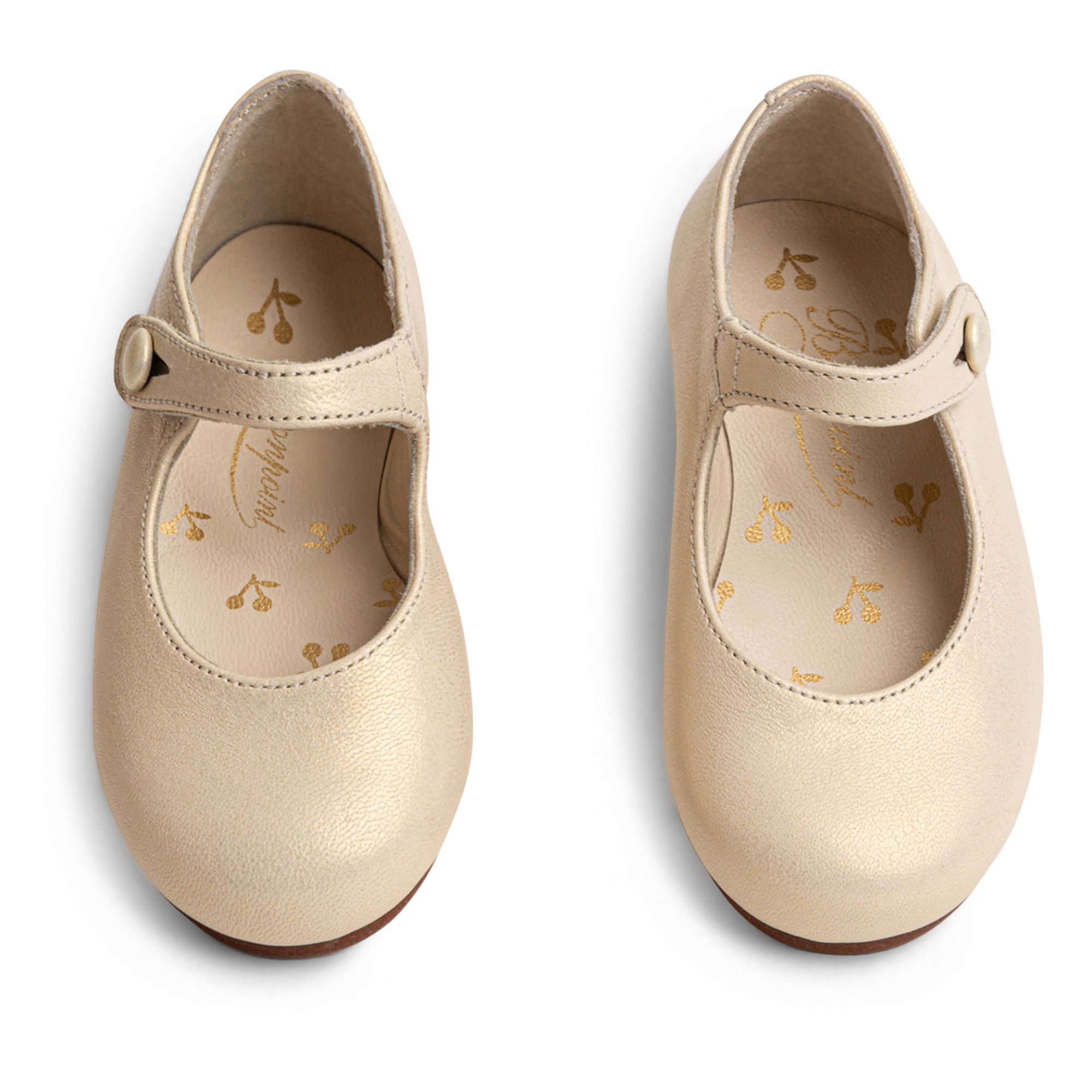 Baby Ella Shoes Gold Bonpoint Shoes Children
