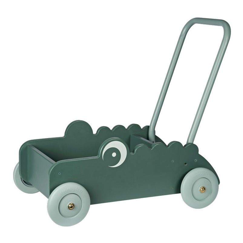 Croco Push Trolley Toy Green Done by deer Toys and Hobbies Baby