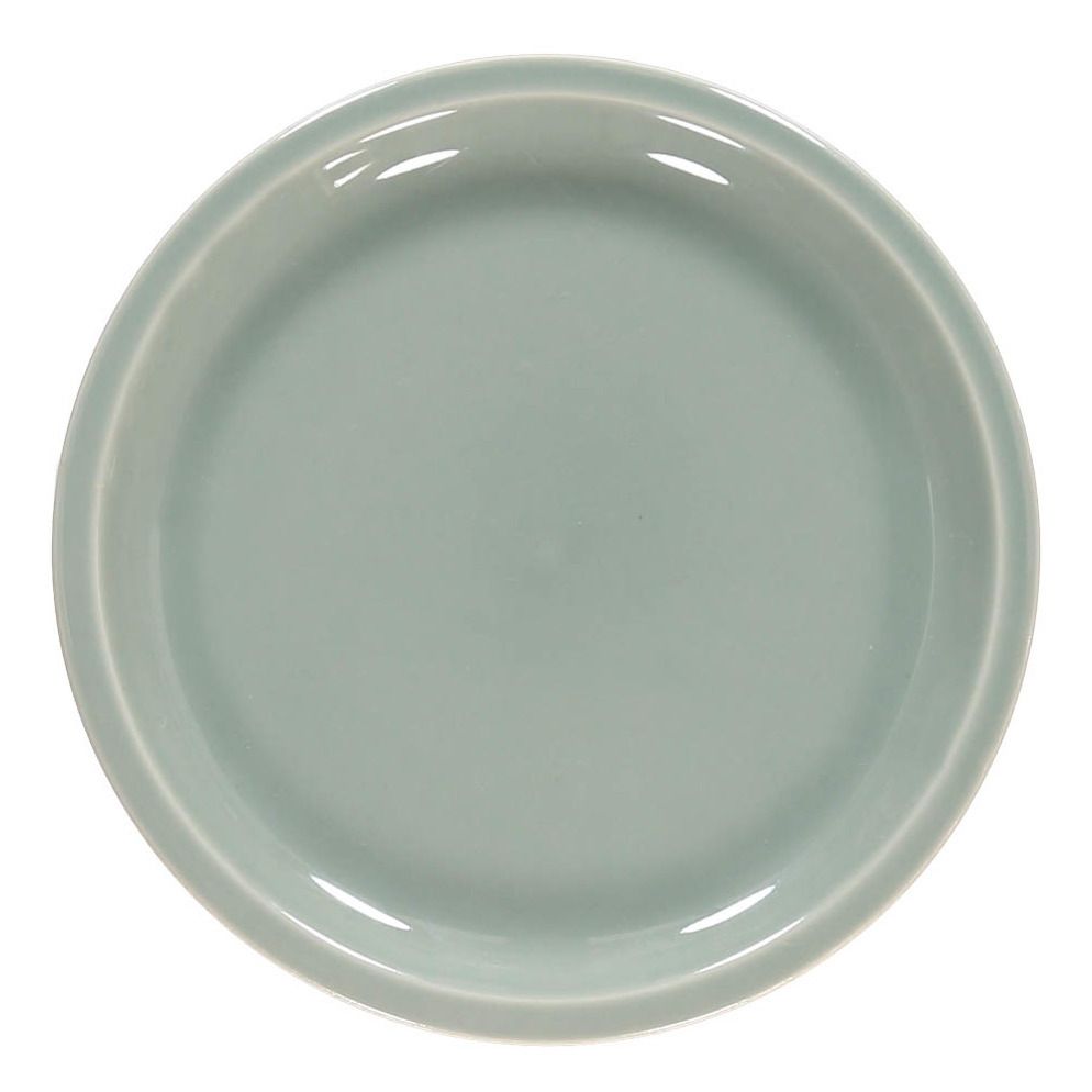 Cantine Ceramic Flat Plate Verdigris Jars Céramistes Design Adult ...