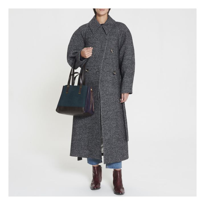 Ruby Wool Coat Charcoal grey Róhe Fashion Adult