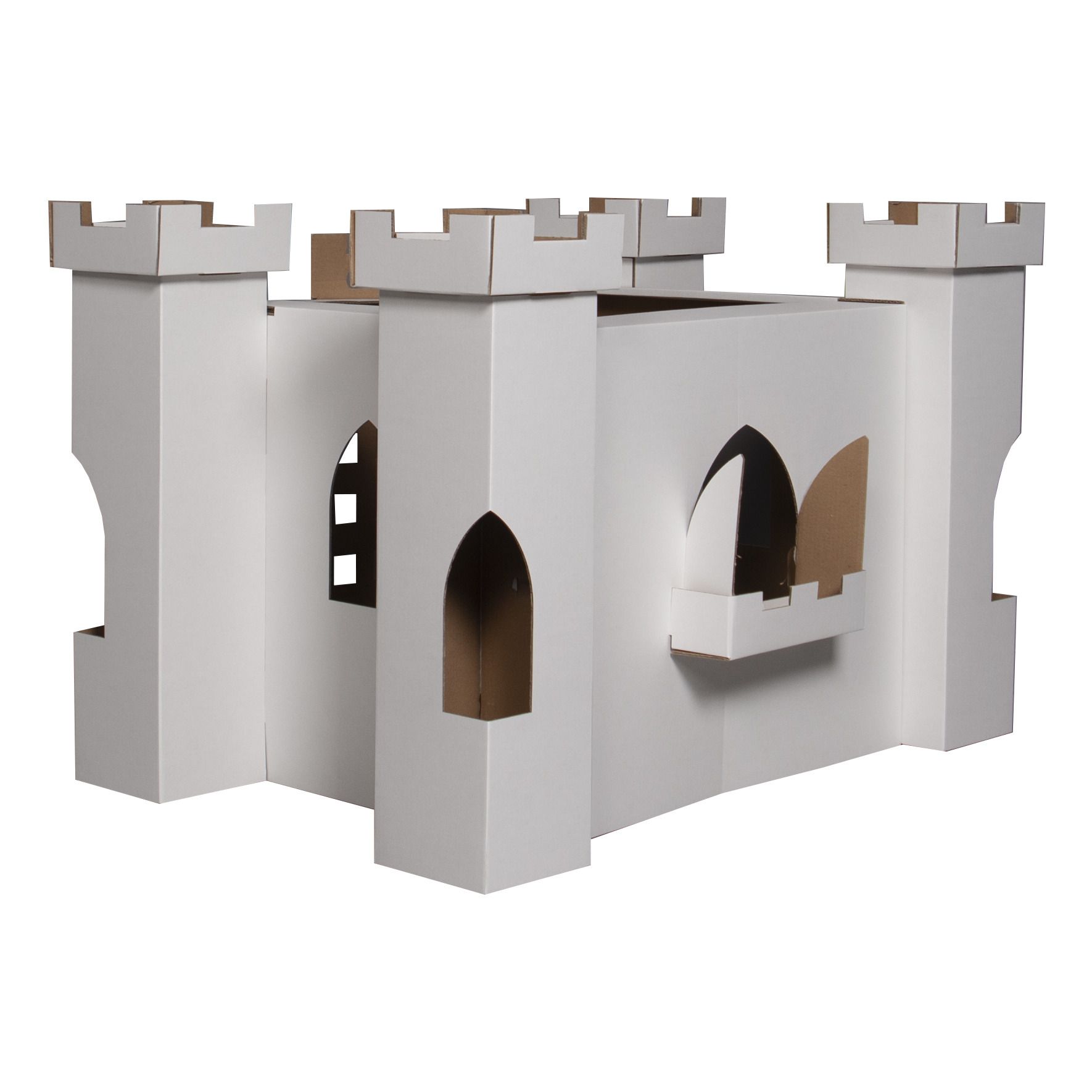 Castello di cartone da colorare Bianco Mister Tody Giocattoli e Hobby ...