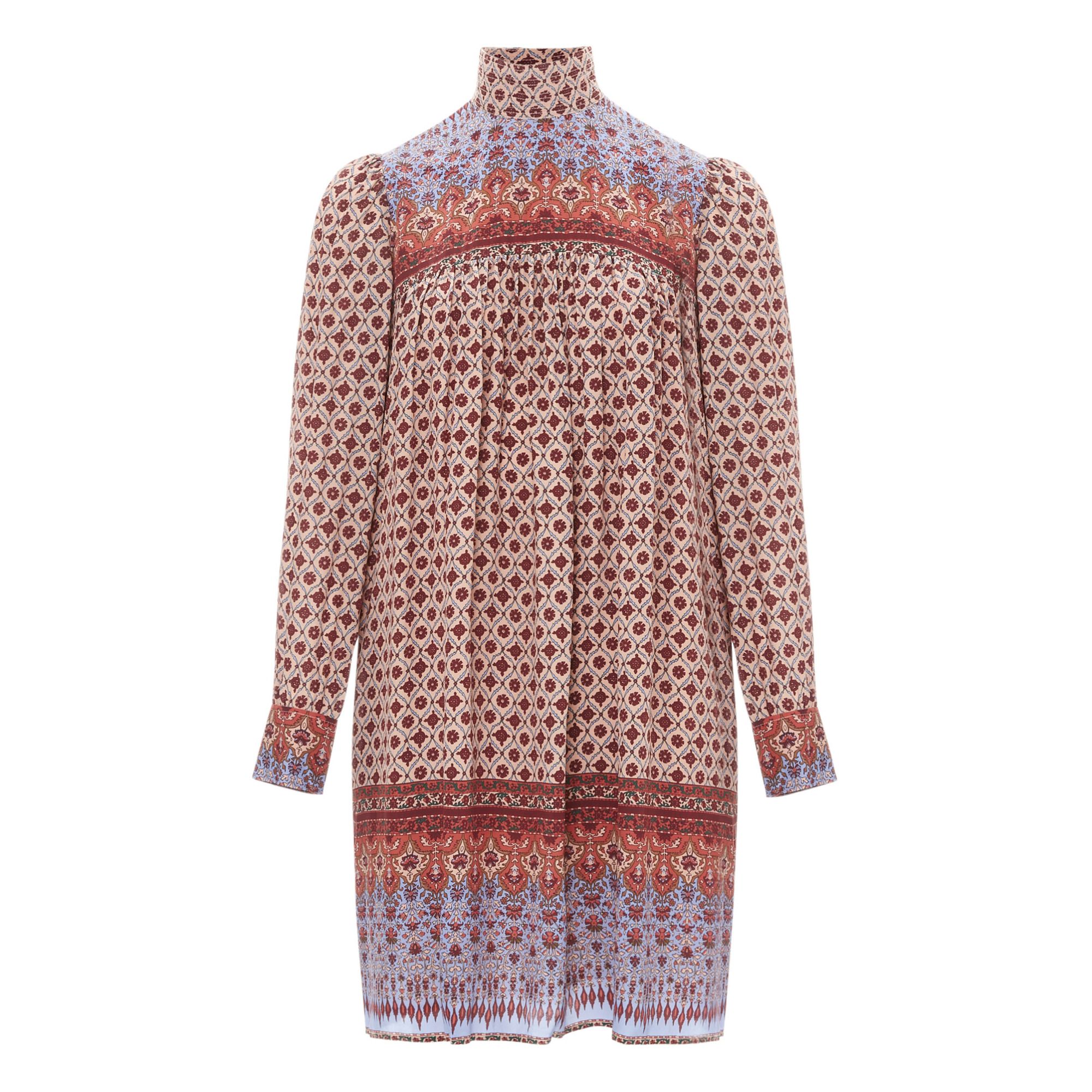 Pascale Silk Dress Pink Vanessa Bruno Fashion Adult