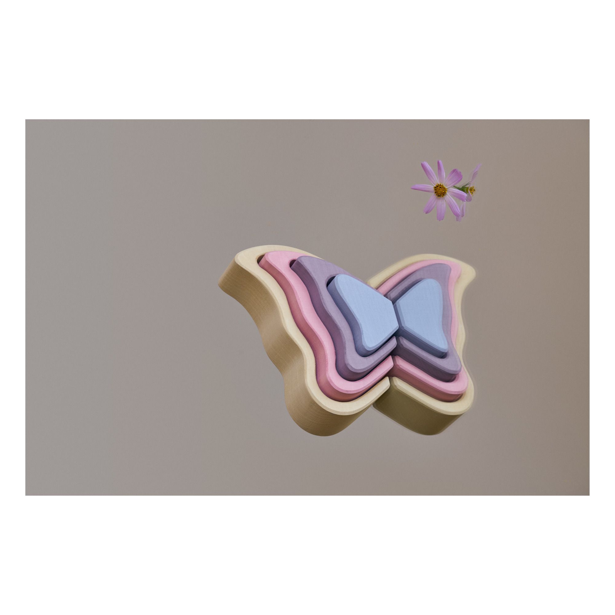 Schmetterlingbogen aus Holz Rosa Raduga Grez Design Kind