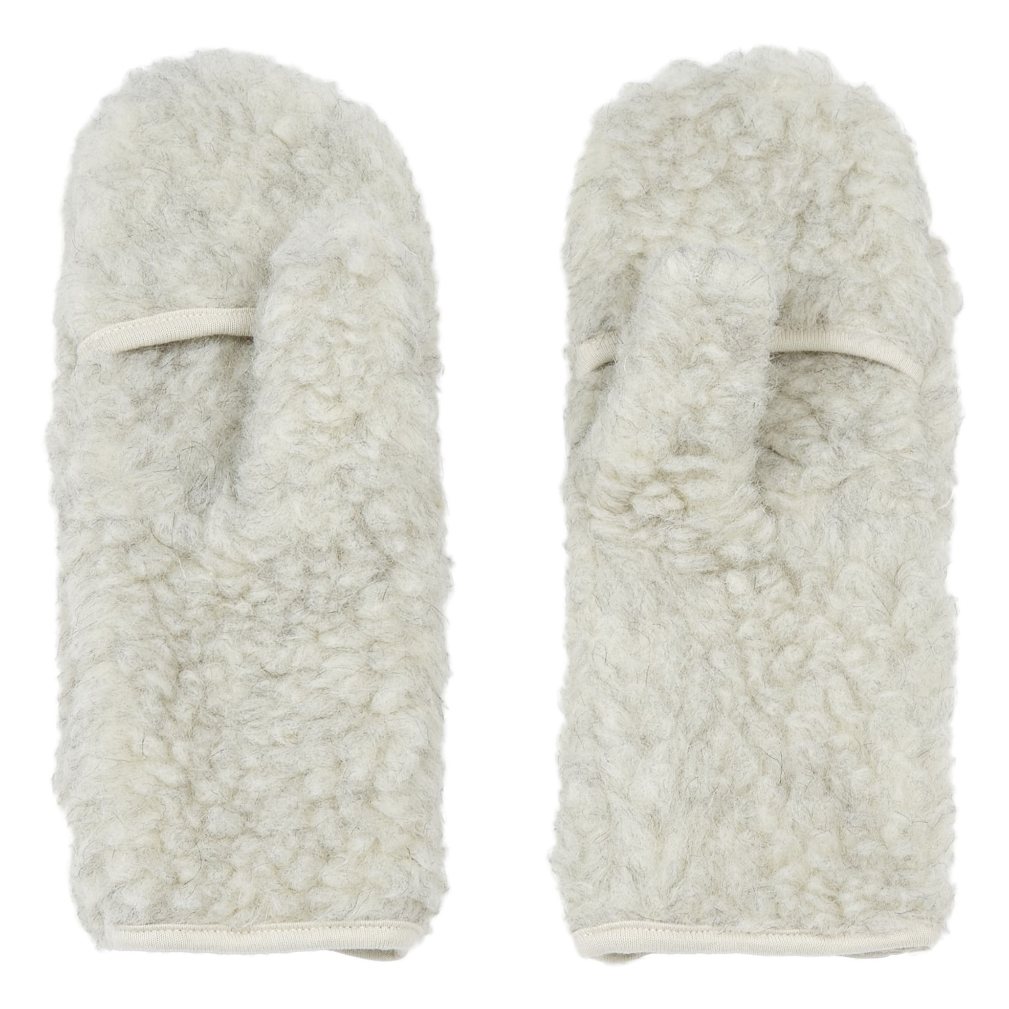 Merino Wool Mittens Grey BINIBAMBA Fashion Children