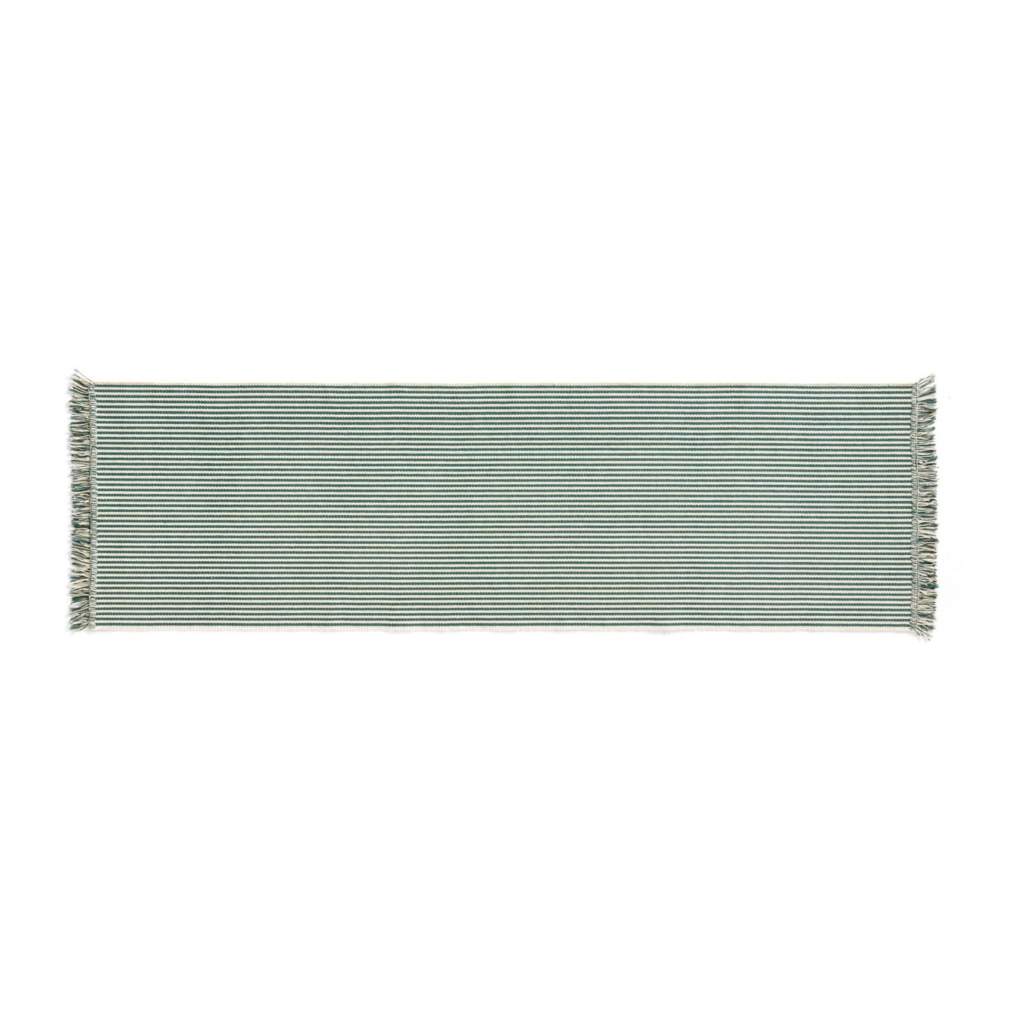 Hay - Stripes and Stripes Rug 60 x 200cm - Green | Smallable