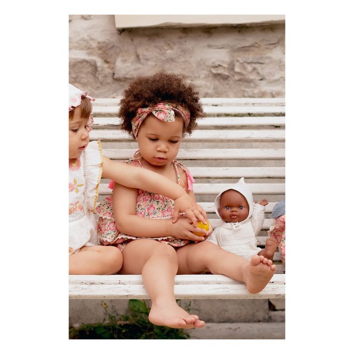 Louise Misha - Headband Coton Bio Cally - Rose | Smallable