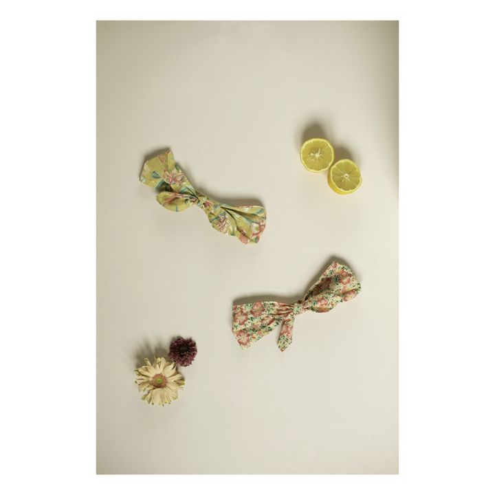 Louise Misha - Headband Coton Bio Cally - Rose | Smallable