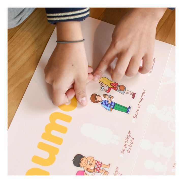 Human Body Sticker Poster Poppik Toys and Hobbies Children