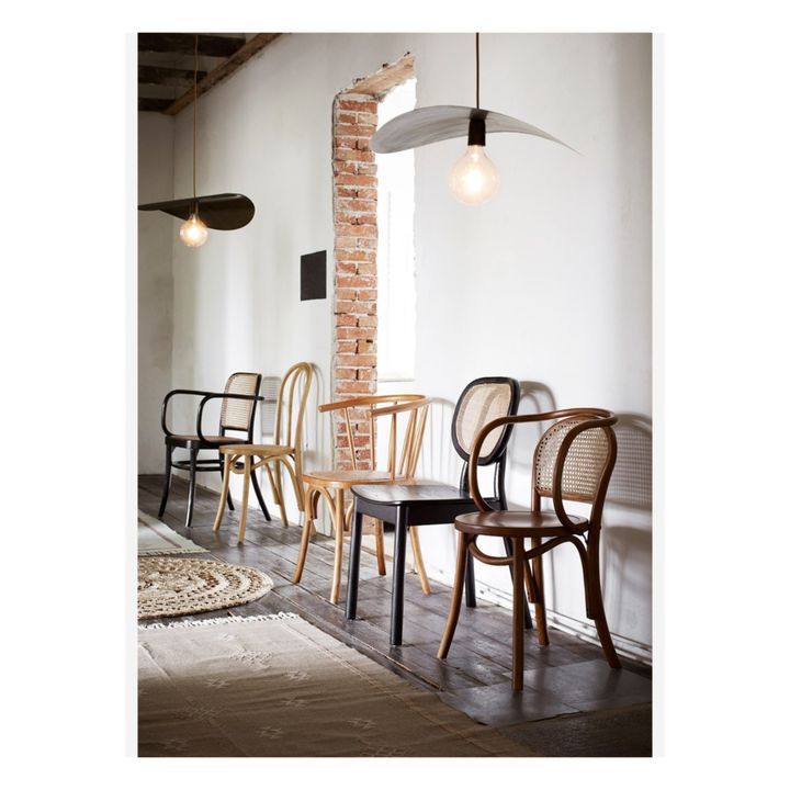 Metal Pendant Lamp Brass Madam Stoltz Design Adult