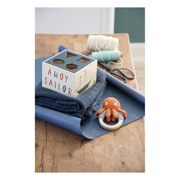 Seven Seas Wooden Shape Box Sebra Toys and Hobbies Children