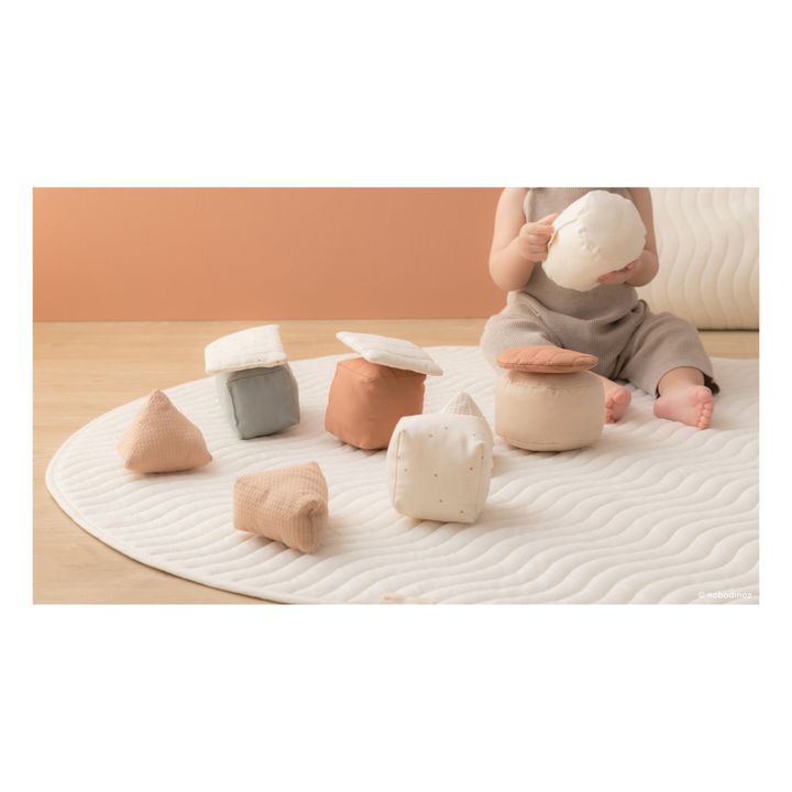 Nobodinoz - Sensory Cotton Cubes - Set of 11 Shapes | Smallable