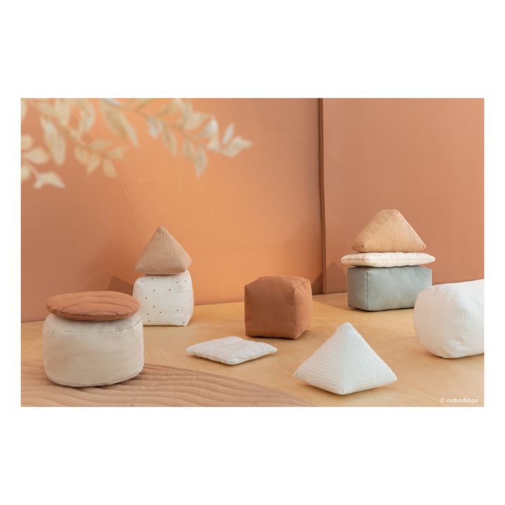 Nobodinoz - Sensory Cotton Cubes - Set of 11 Shapes | Smallable