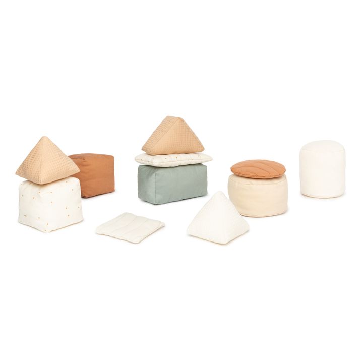 Nobodinoz - Sensory Cotton Cubes - Set of 11 Shapes | Smallable