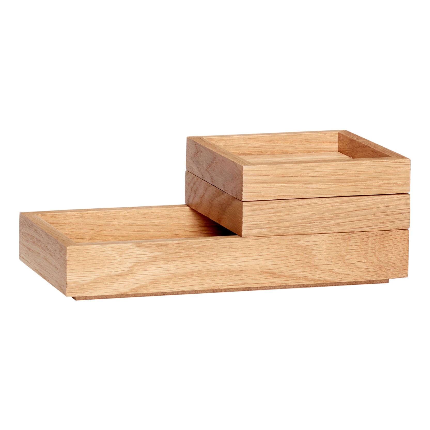 FSC Oak Storage Box Oak Hübsch Design Adult - Smallable