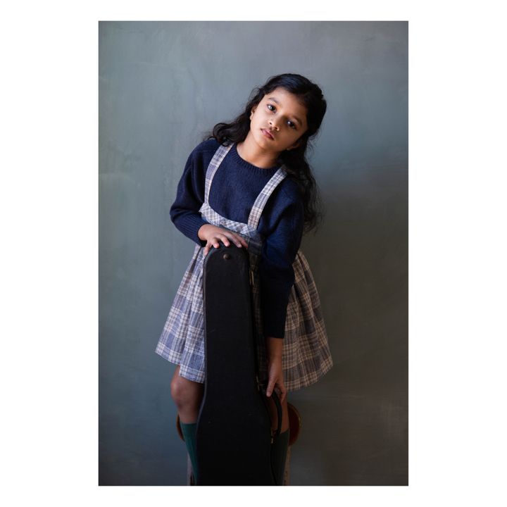 Piper Merino Wool Jumper Navy blue Soor Ploom Fashion Children