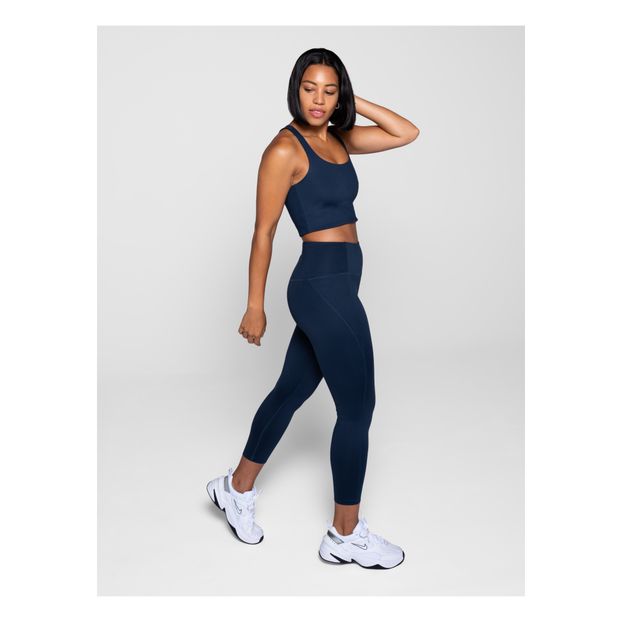 Brassière Paloma Bleu nuit Girlfriend Collective Mode Adulte - Smallable