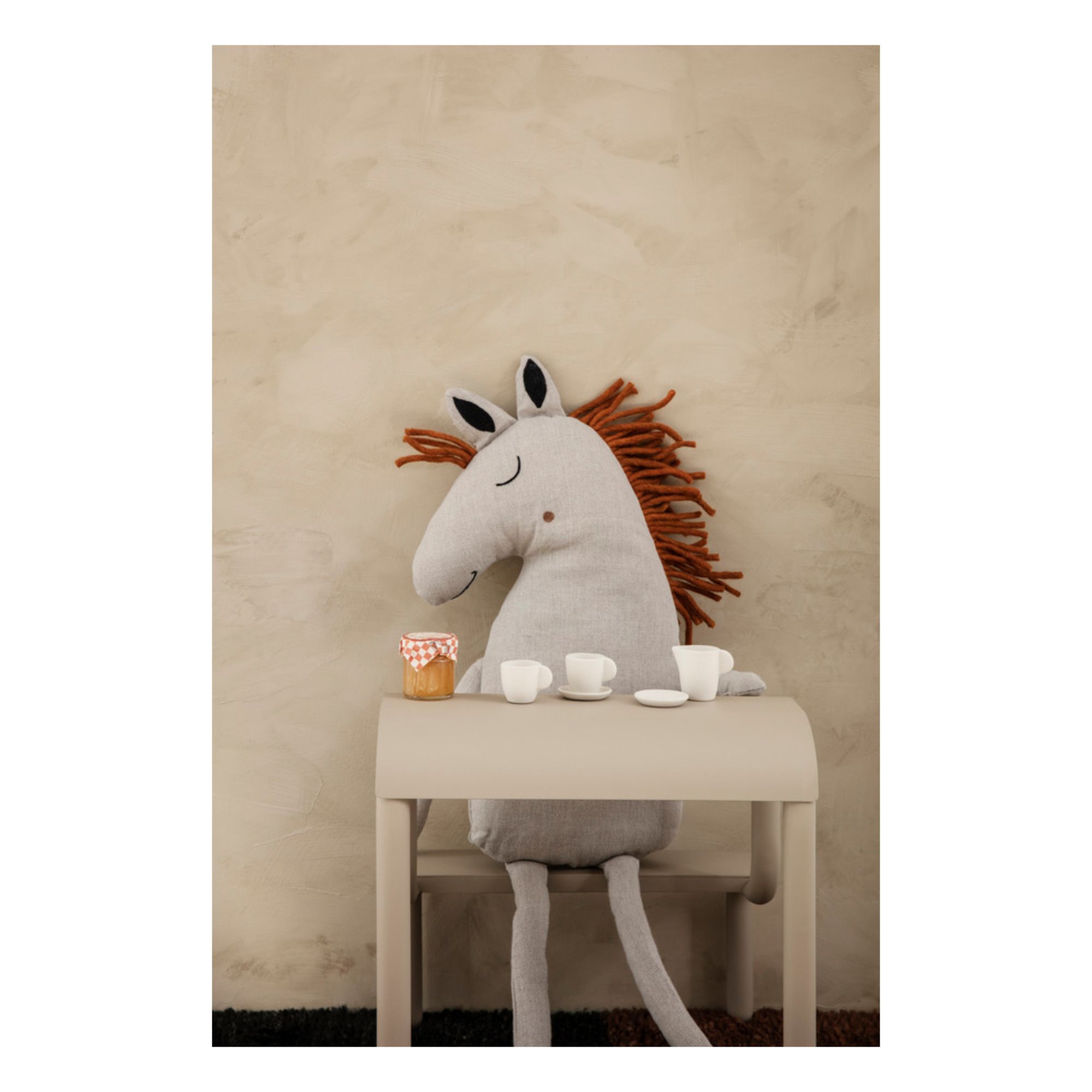 Step Stool Cream Ferm Living Kids Design Children - Smallable