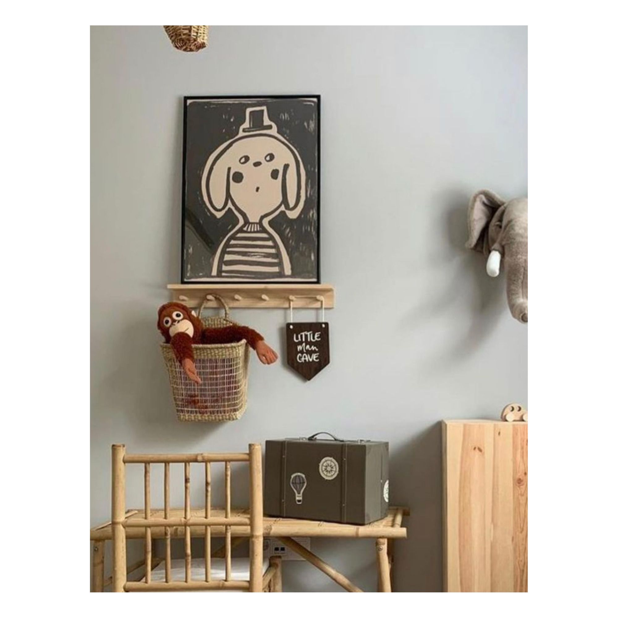 Large Lucky Star Poster Studio Loco Design Children