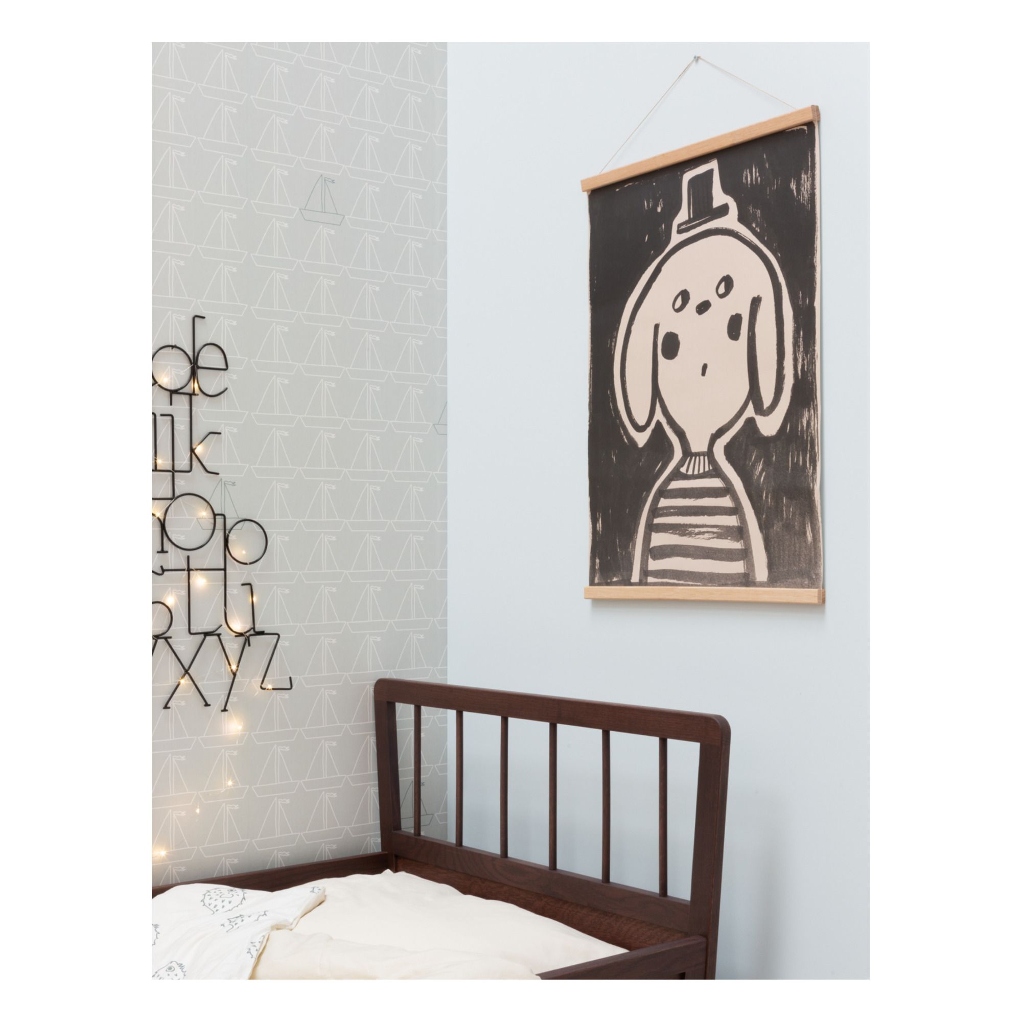 Large Lucky Star Poster Studio Loco Design Children