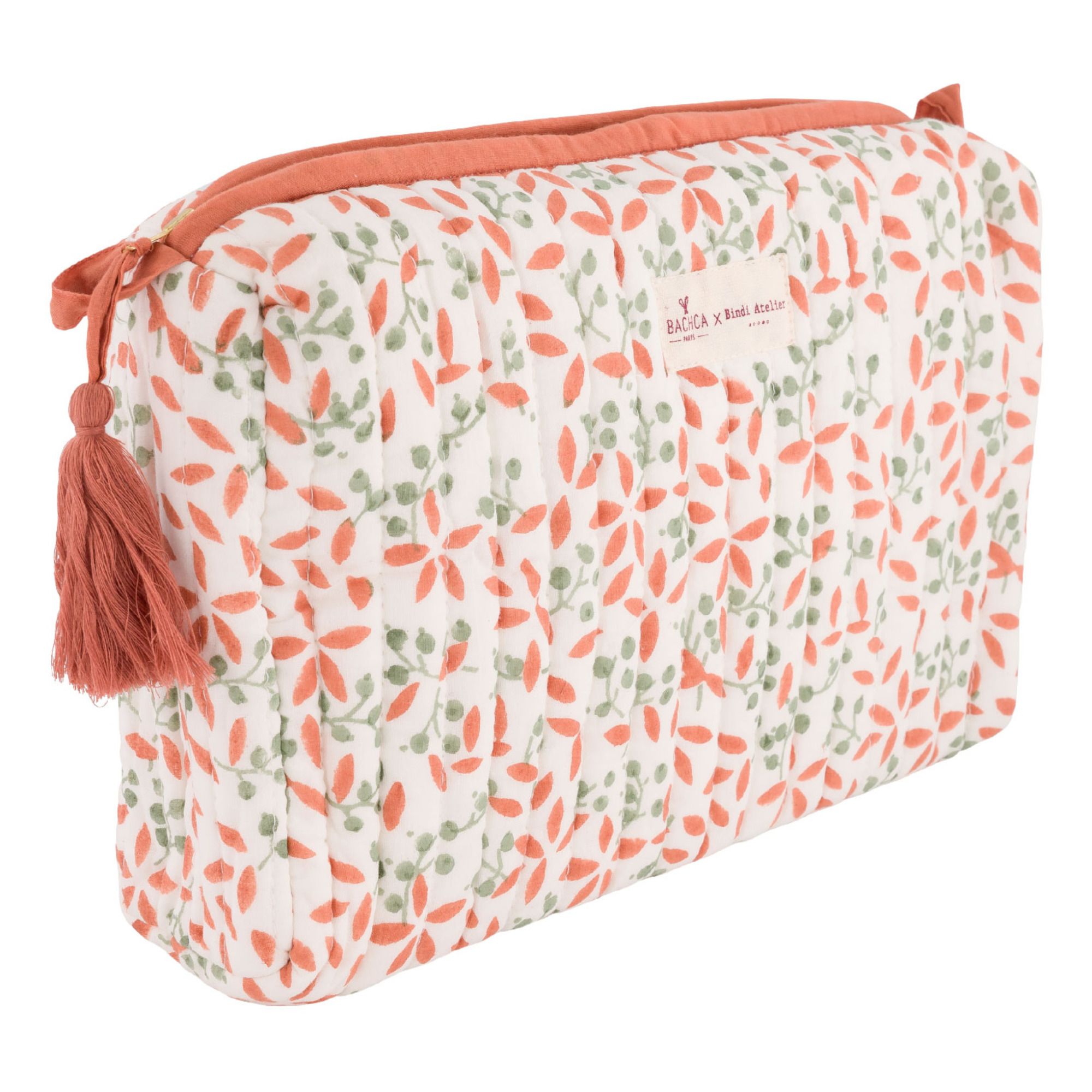 Bachca x Bindi Atelier Toiletry Bag - Terracotta Bachca Design Children ...