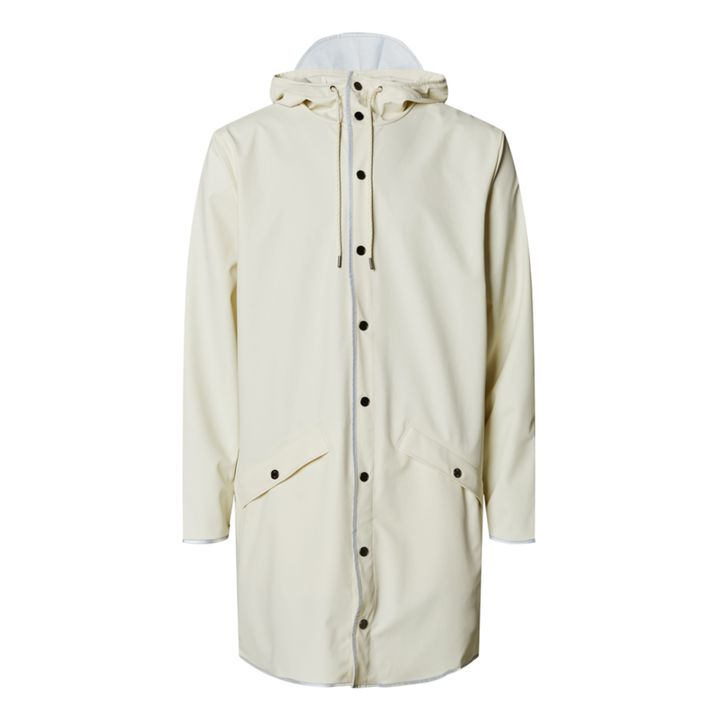 Long Ciré Imperméable Reflective Crème Rains Mode Adulte