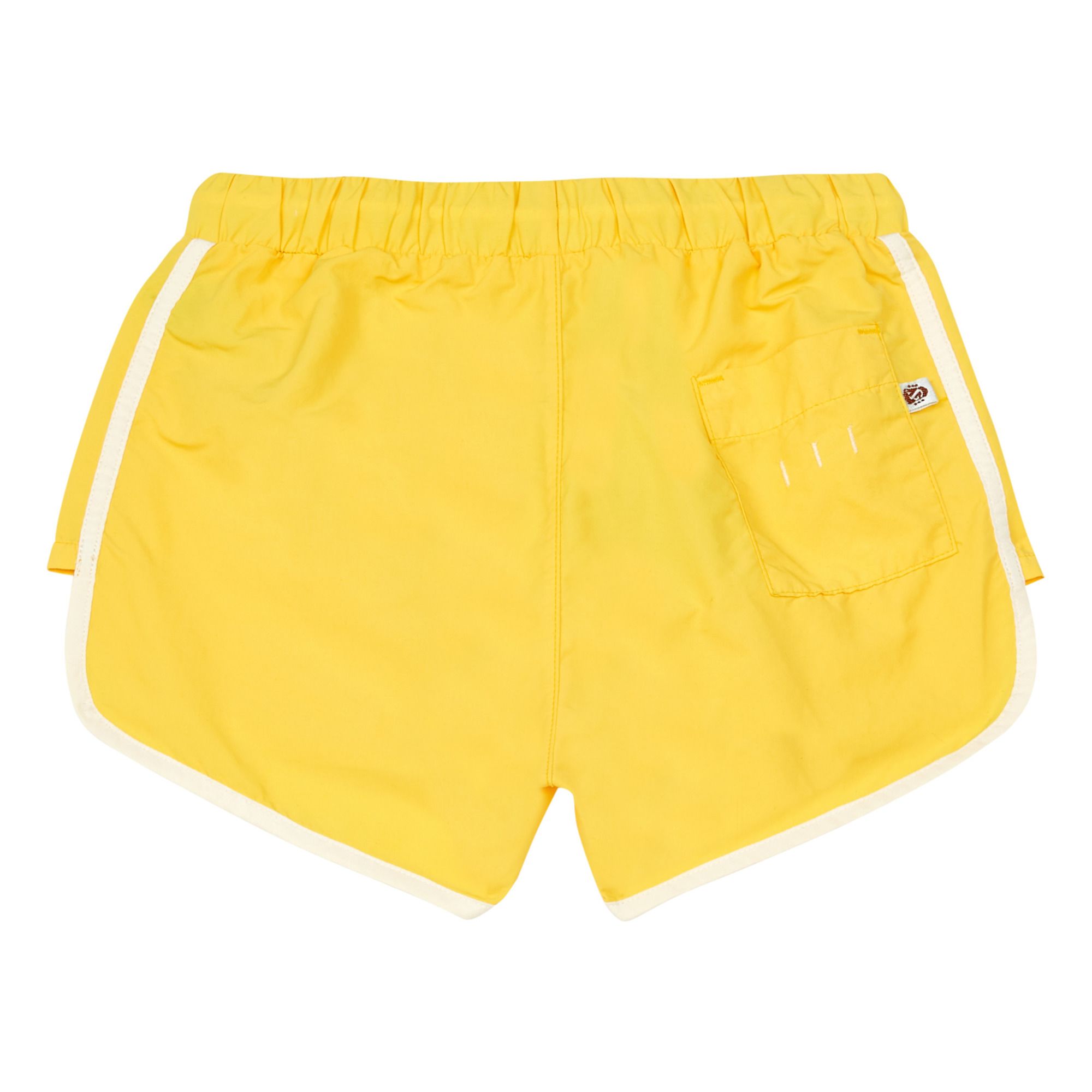 Carlos Swim Trunks Yellow Sunchild Fashion Teen, Children - Smallable