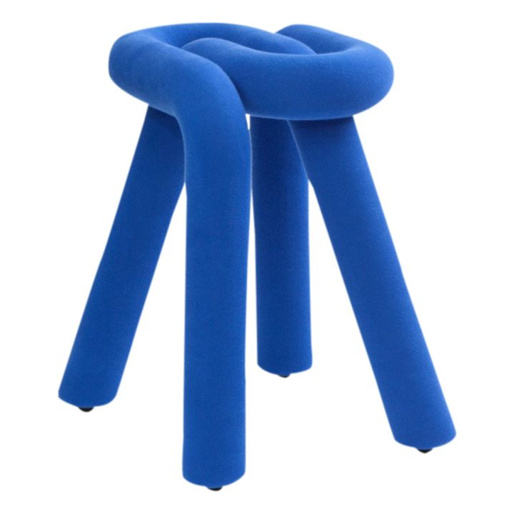 Moustache - Bold Stool - Big Game - Electric blue | Smallable