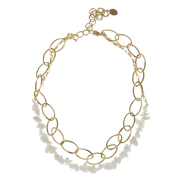 Médecine Douce - Collier Maxi Yvette - Blanc | Smallable