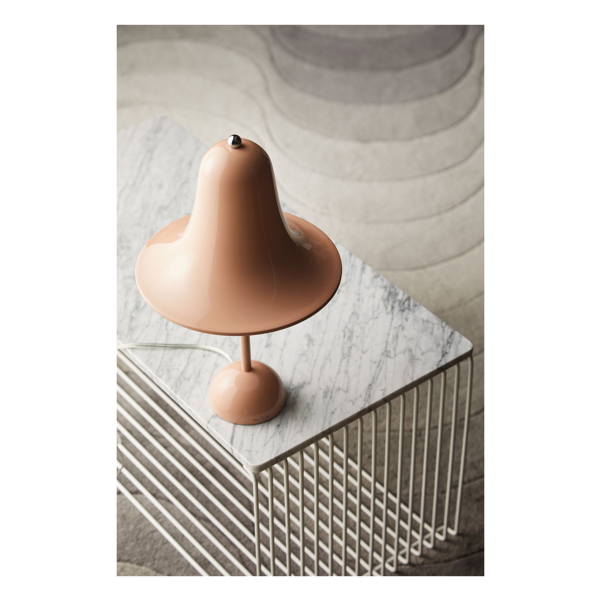 Pantop Table Lamp Dusty Pink Verpan Design Adult - Smallable