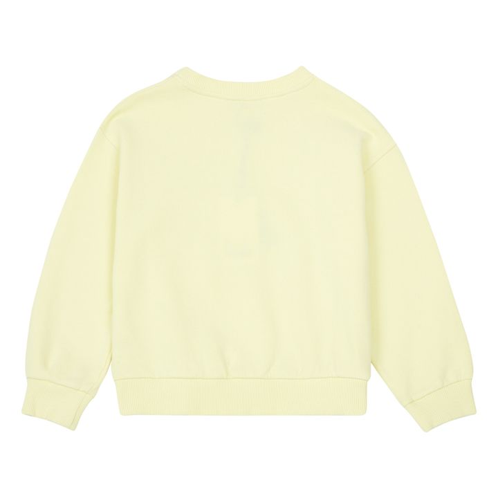 Raglan Organic Cotton Sweatshirt Lemon yellow Hundred Pieces Fashion ...