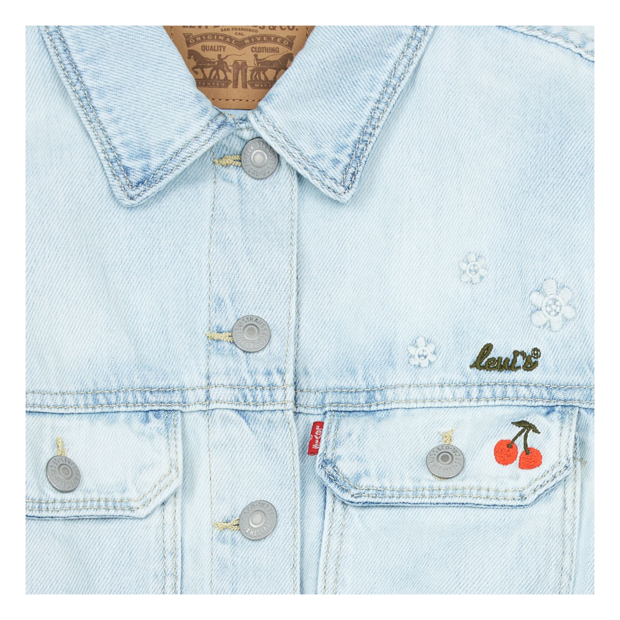 Cherry Jacket Denim Levi's Fashion Teen - Smallable