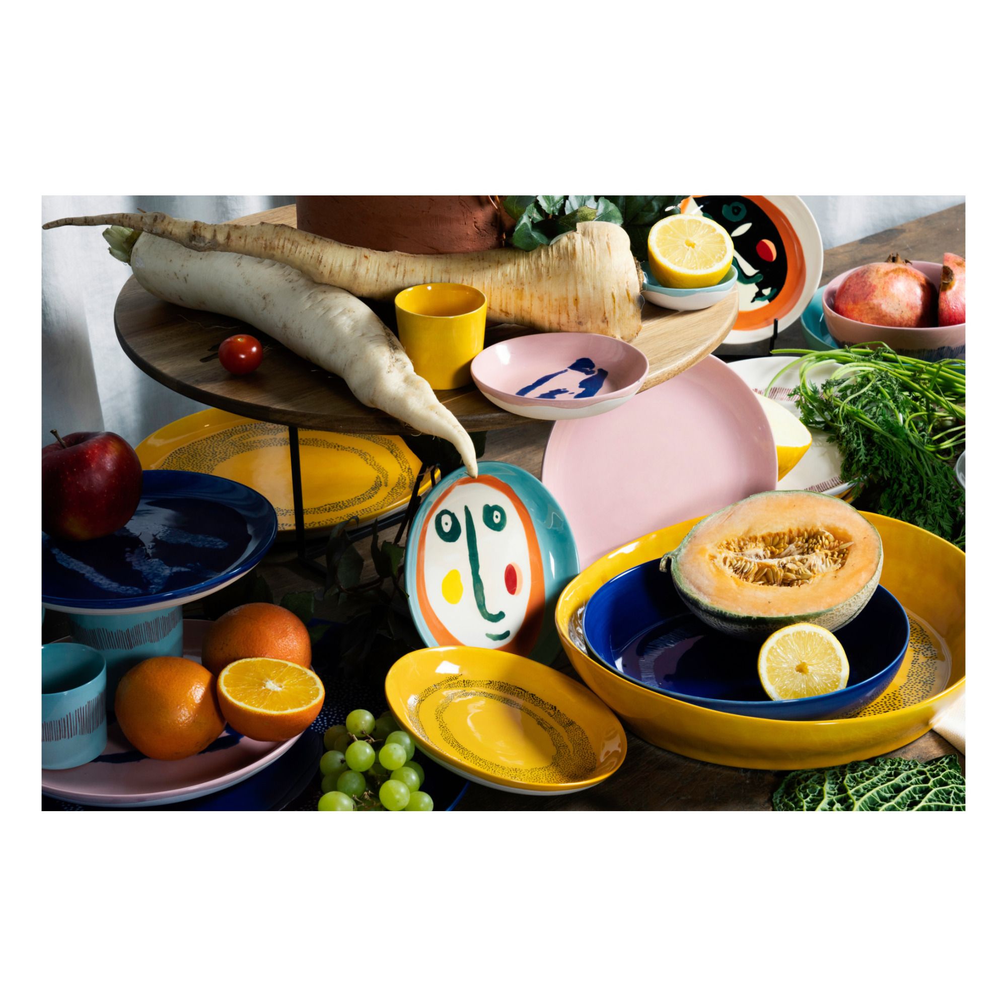 Feast Serving Plate - Ottolenghi Blue Serax Design Adult - Smallable